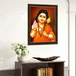Kulanthai Murugan Photo Frame: Religious Wall Decor for Pooja Room - Etsy