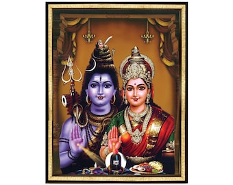 Shiva Parvati Poster - Etsy