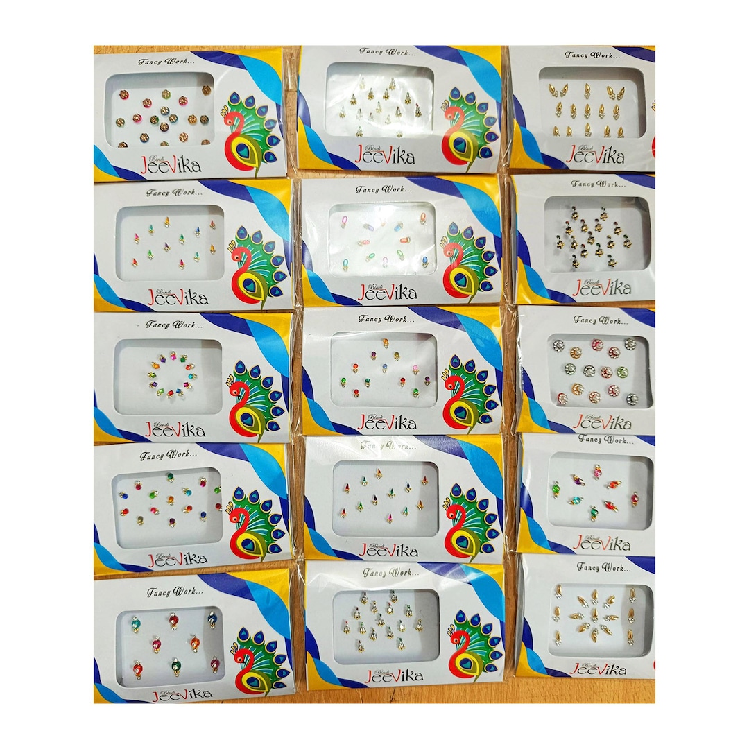Assorted Pack of Bindis for Your Giveaway to Guests During Wedding ...