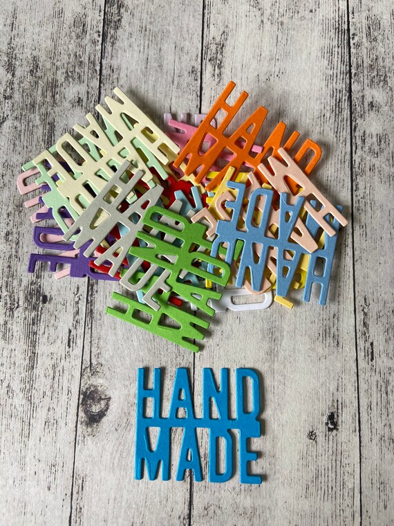 Handmade Die Cut Shapes | Etsy