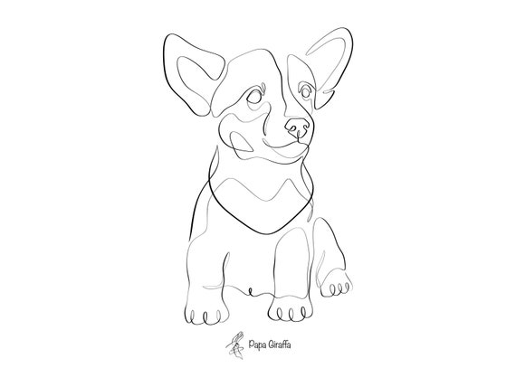 Outline Of Dogs Body