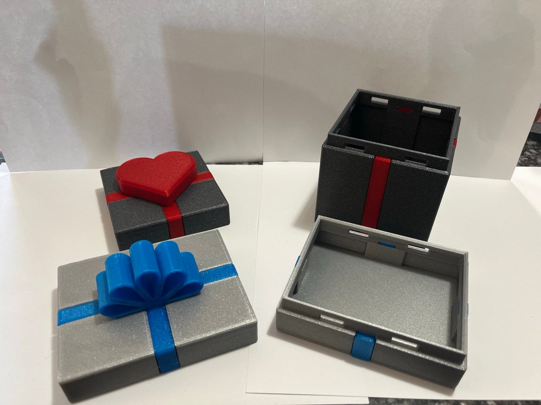 Reusable Present Box With Twist Lock Hidden Mechanism! - Etsy
