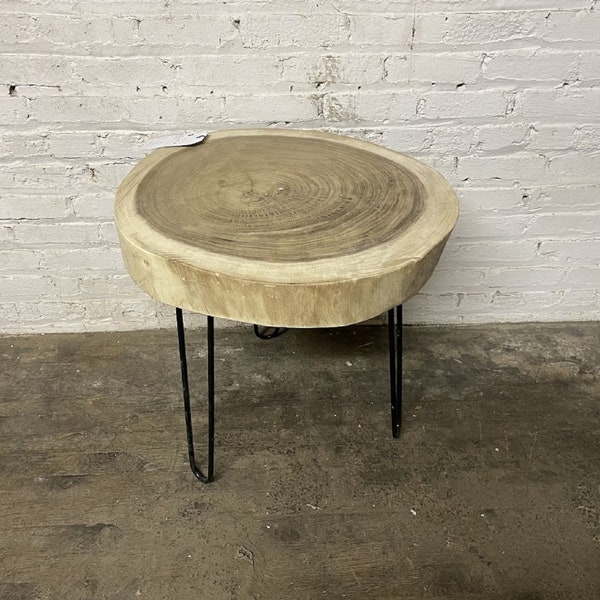 Wood Slab Table - Etsy