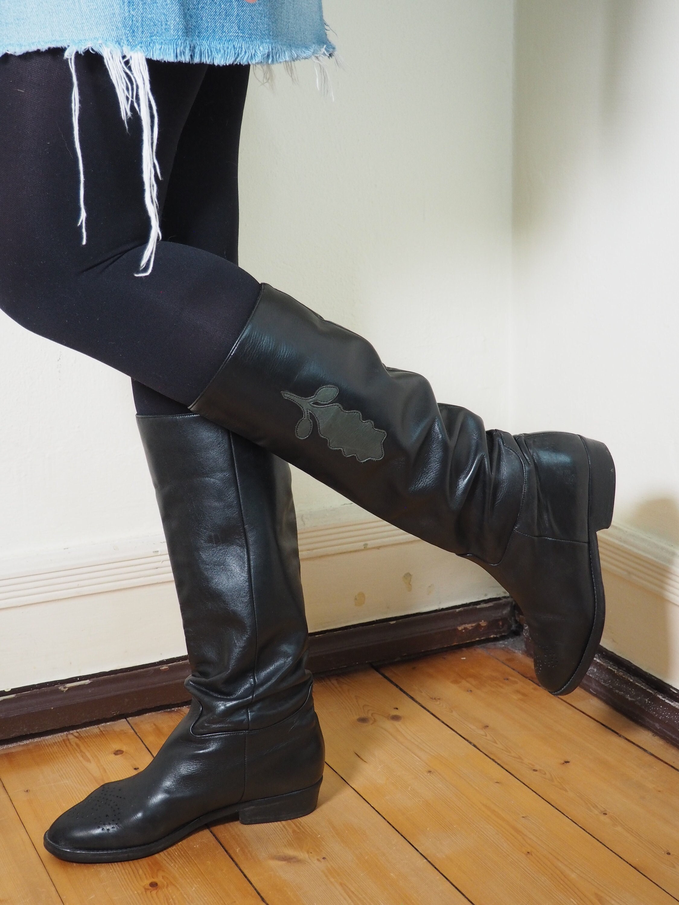 Original 1980s Boots Vintage Boots Women Original 80s Boots - Etsy