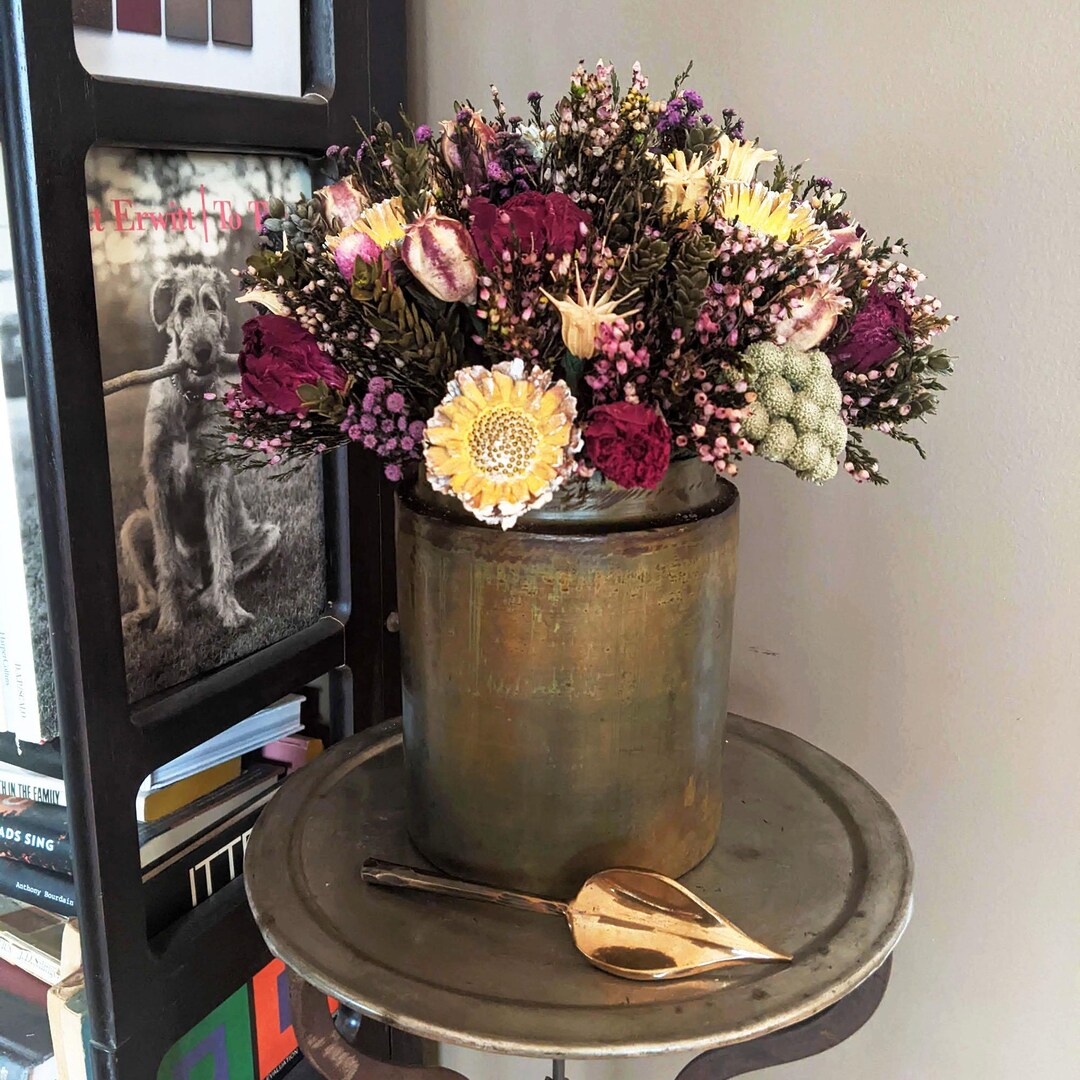 Dried Flowers, Modern Unique Dried Floral Arrangements - Etsy