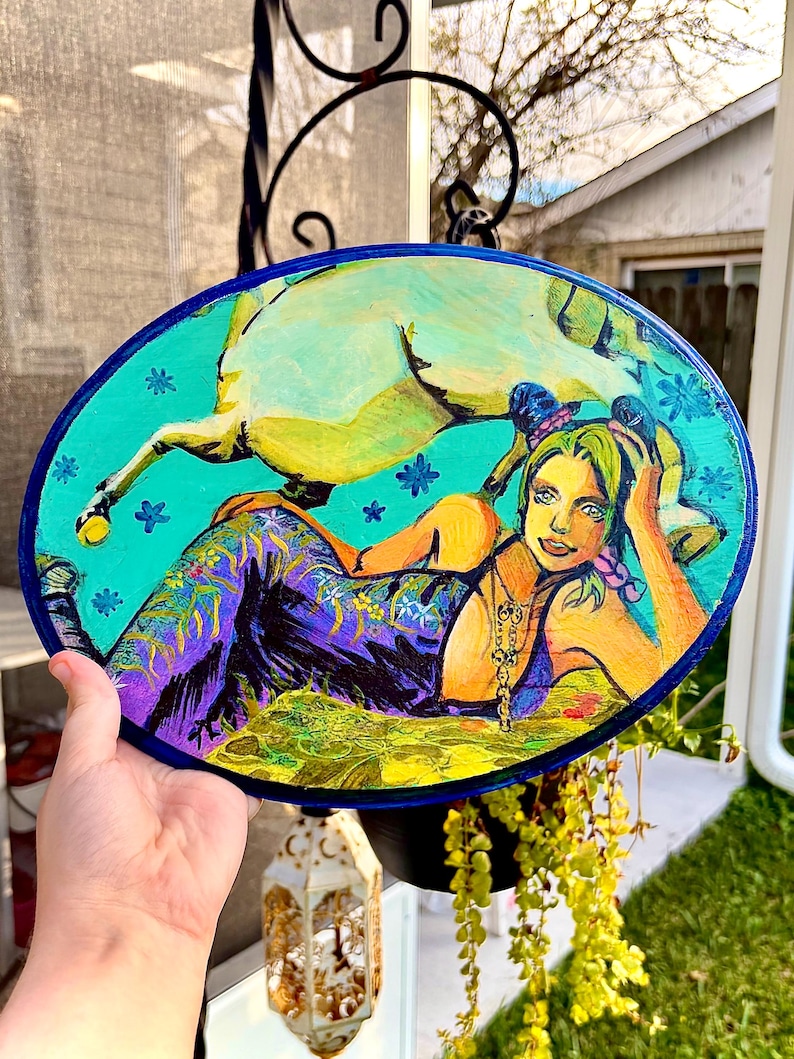 JOLYNE Jojo’s Bizzare Adventure Illustration to Hand Painted Custom Art ...