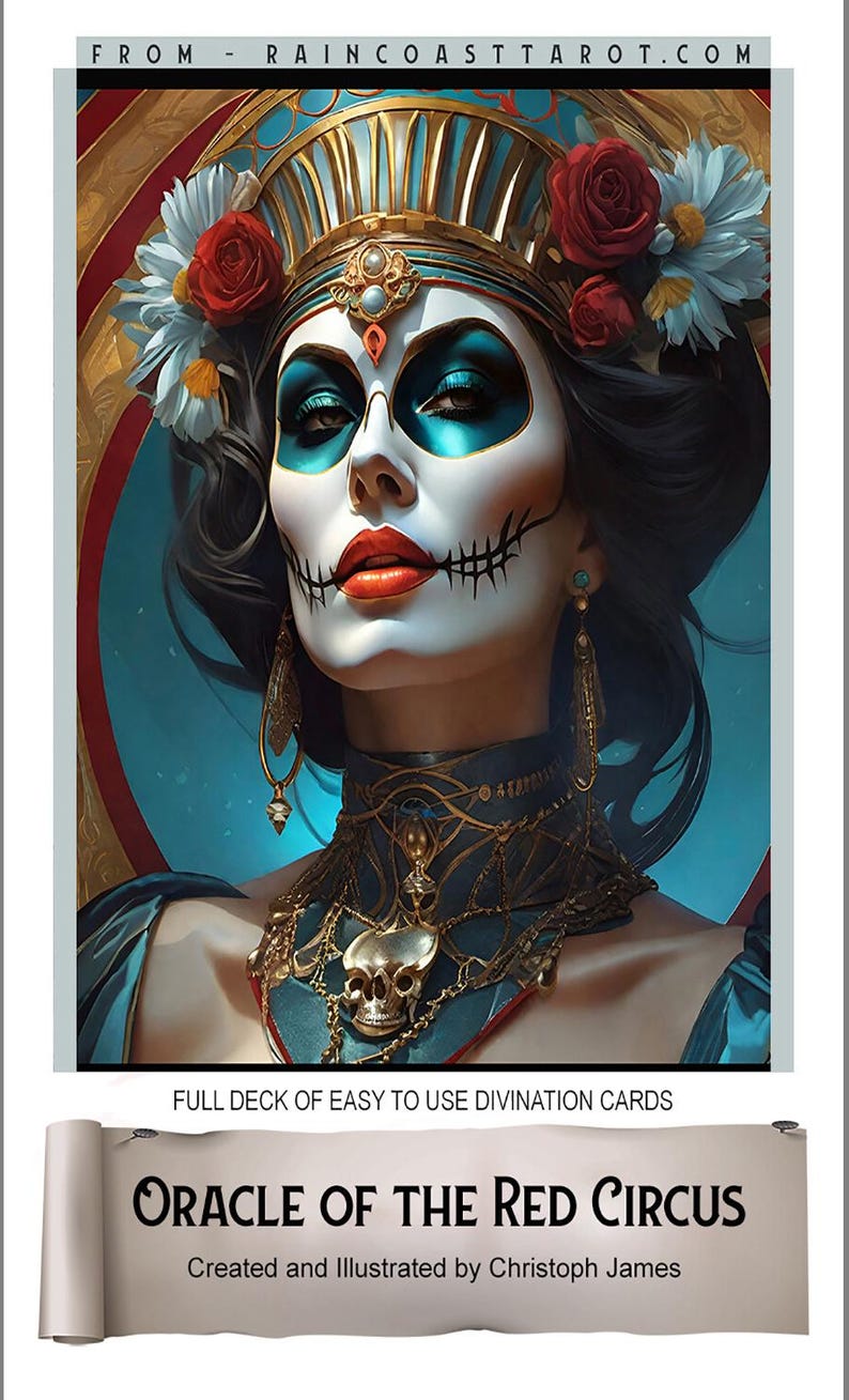 Oracle of the Red Circus - Etsy