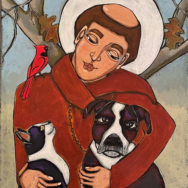 Patron Saint of Cats - Etsy