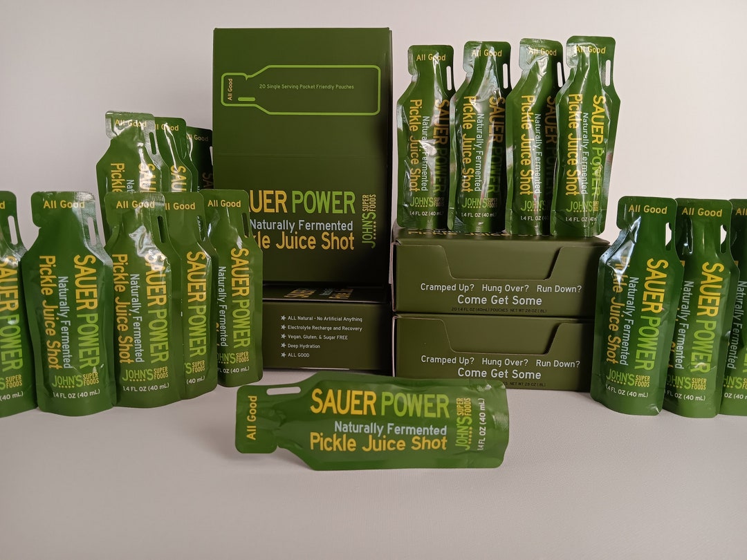 SAUER POWER Naturally Fermented Pickle Juice - Etsy