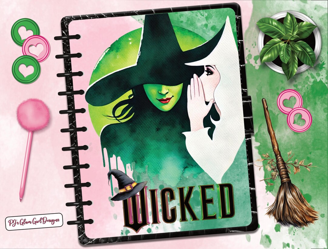 Wicked Whisper! Movie Inspired, Changed for Good! Fashion Planner ...
