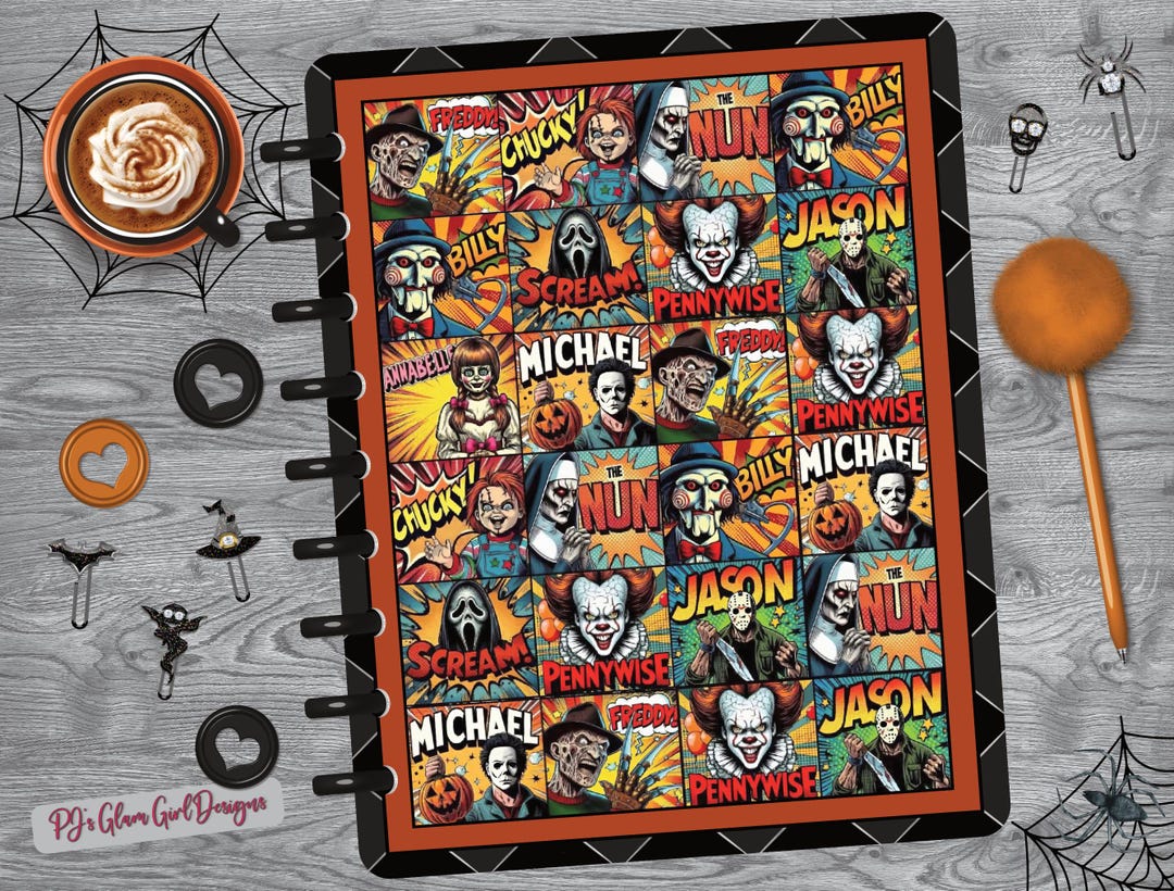 Scary Movies! Freddy, Jason, Chucky? Oh My! Horror Movies, Planner ...