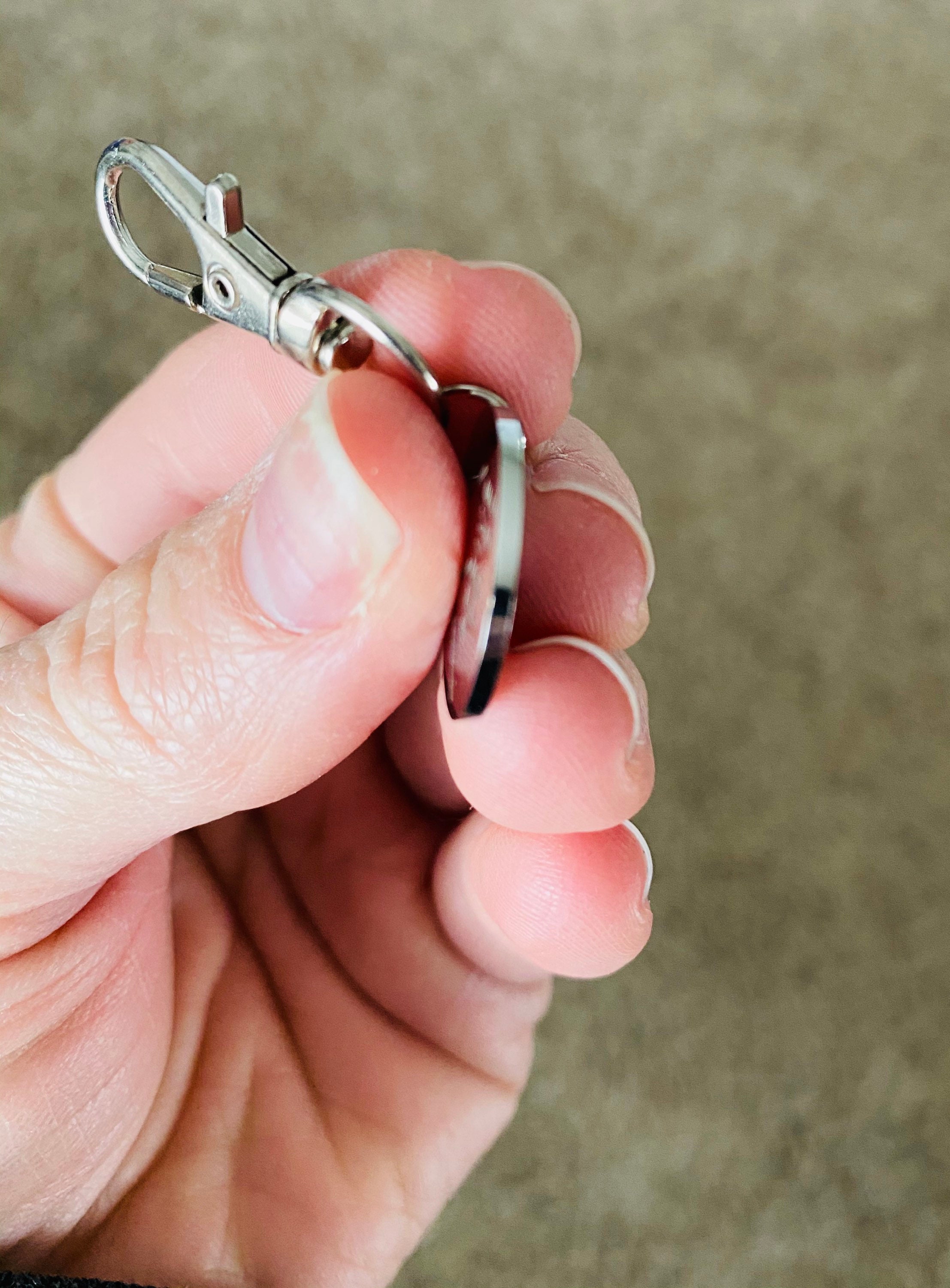 Strive to Be Individual Charm Keychain Necklace Bracelet - Etsy