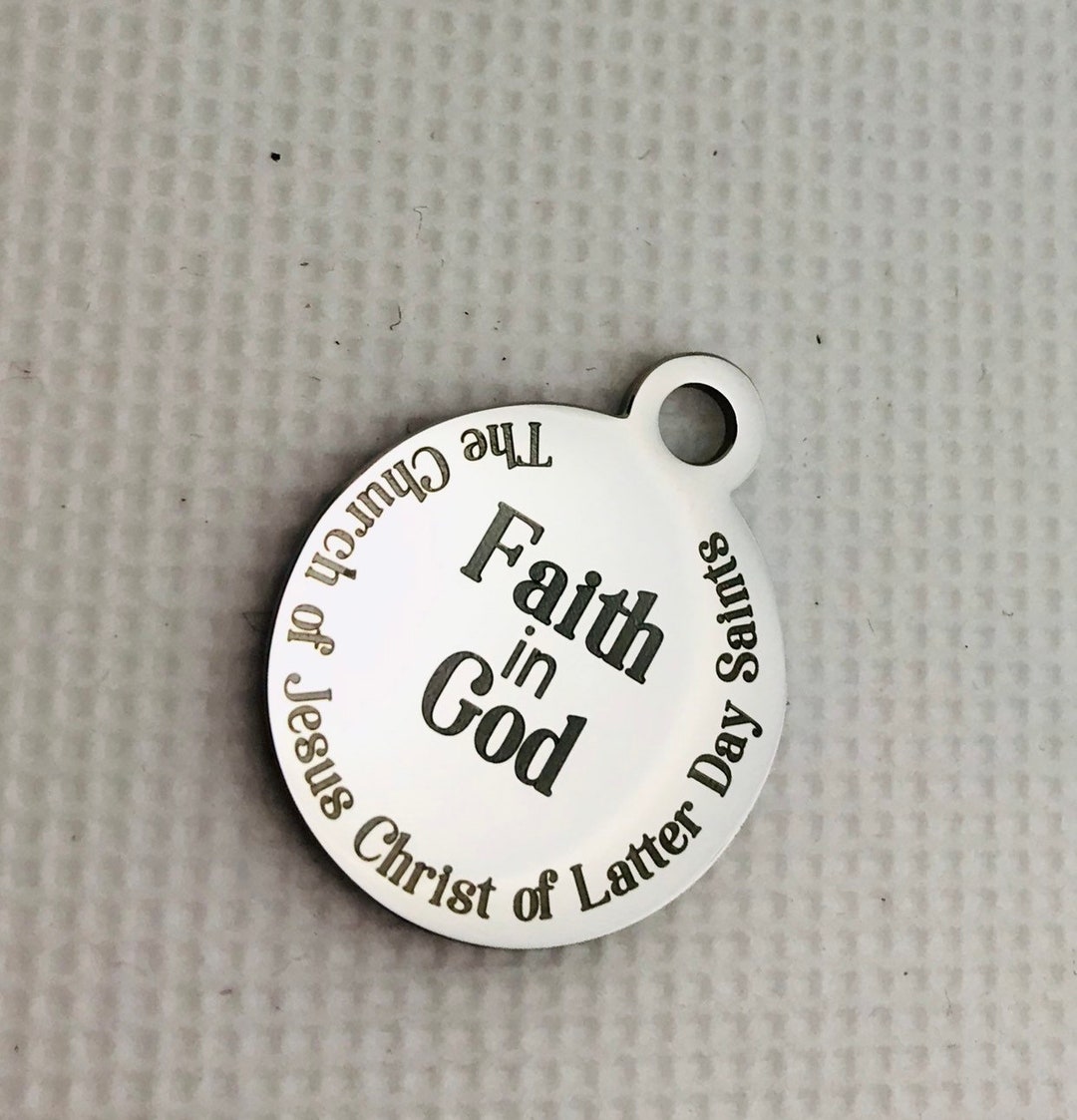 Faith in God Charm Only - Etsy