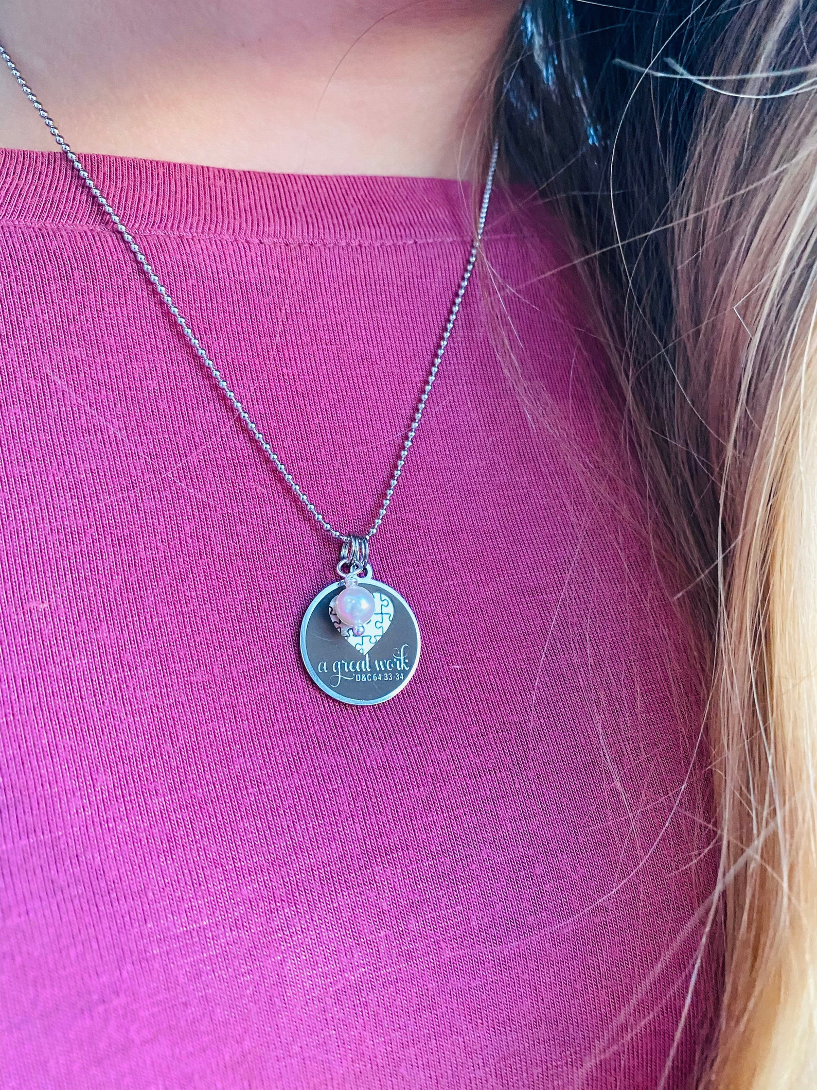 A Great Work Puzzle Charm 2021 Youth Theme | Etsy