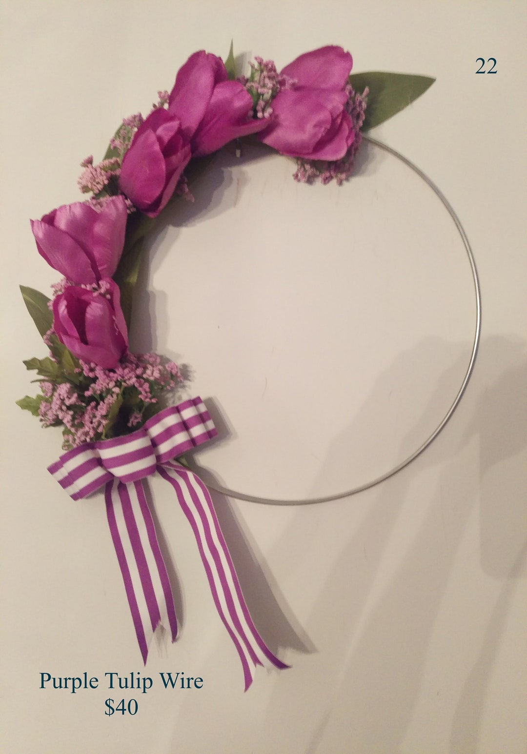 Purple Tulip Wire - Etsy