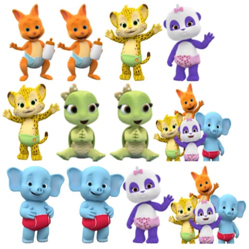 Word Party Birthday Backdrop Word Party Cutouts Word Party - Etsy