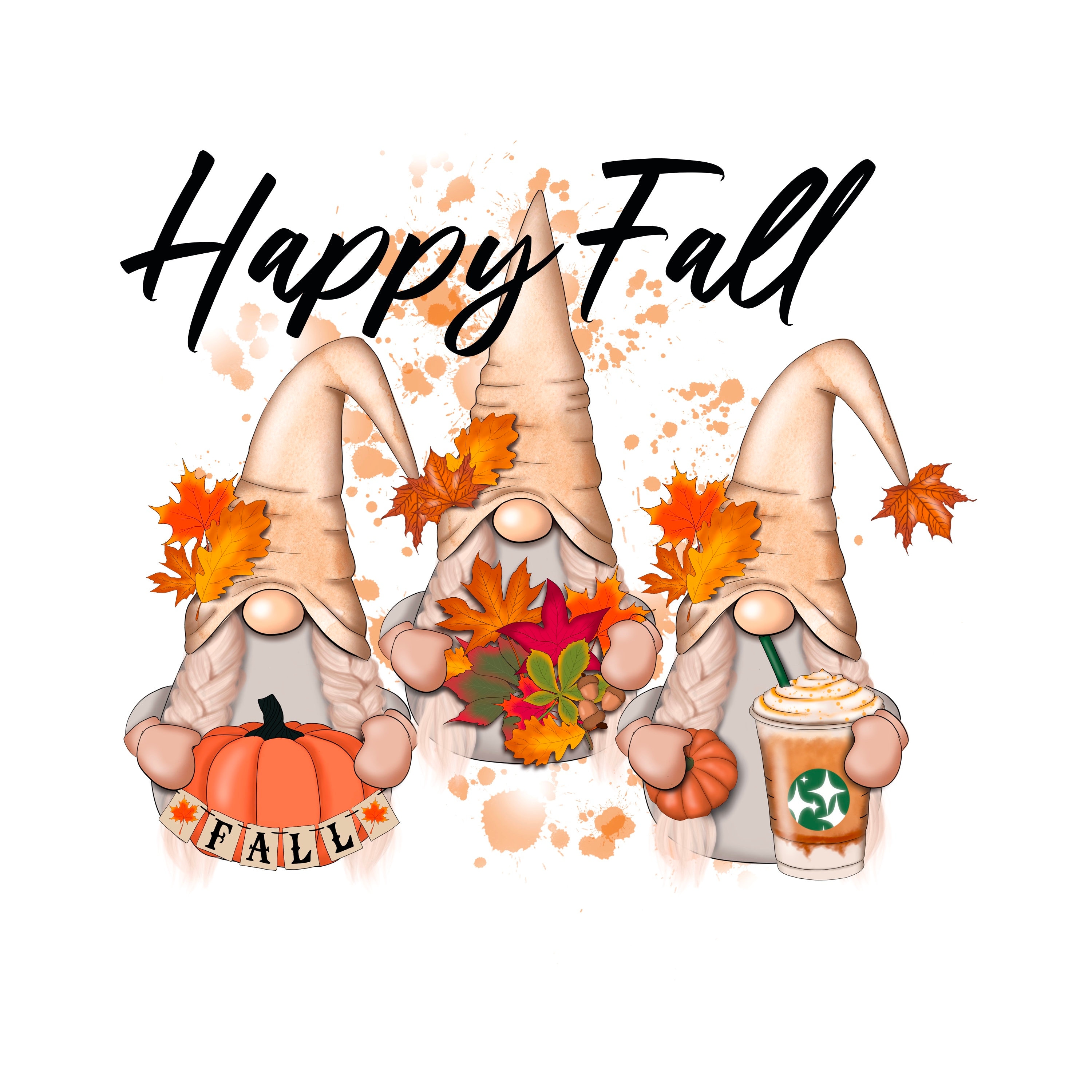 Happy Fall Gnomes Digital Download | Etsy
