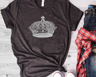 Crown for t shirts | Etsy