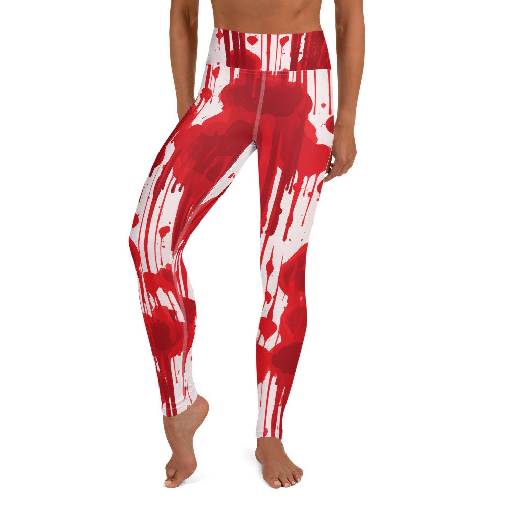 Horror Leggings / Horror Fan Tight Horror Yoga Pants Thriller Theme ...