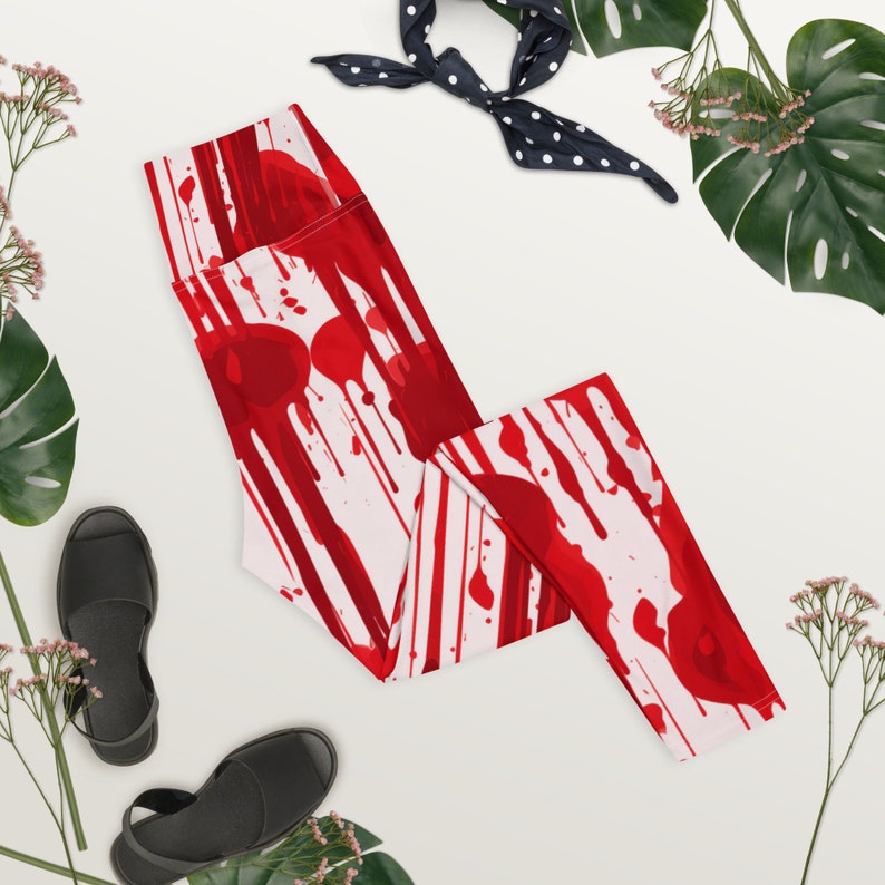 Horror Leggings / Horror Fan Tight Horror Yoga Pants Thriller Theme ...