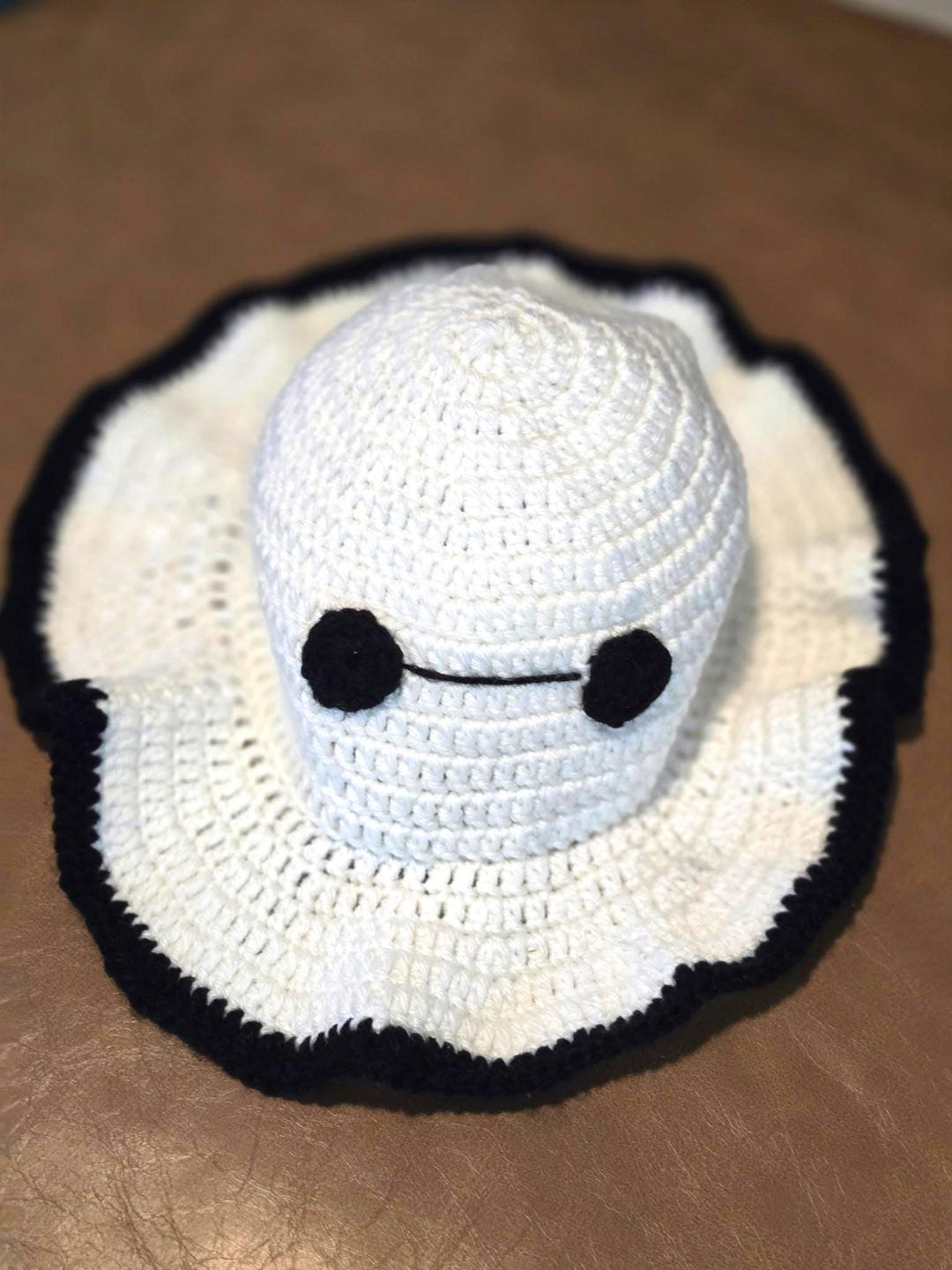 Baymax Crochet Bucket Hat - Etsy