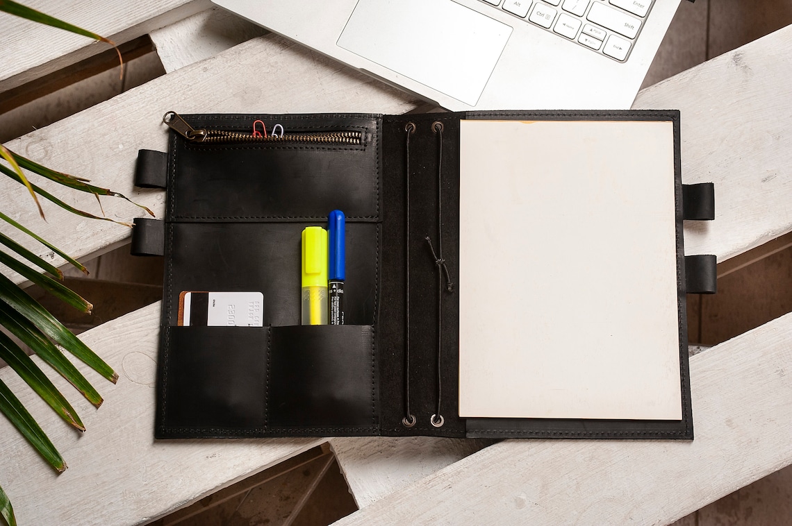 Journal Cover A5 Customize,notebook Cover A5,leather Binder,refillable ...