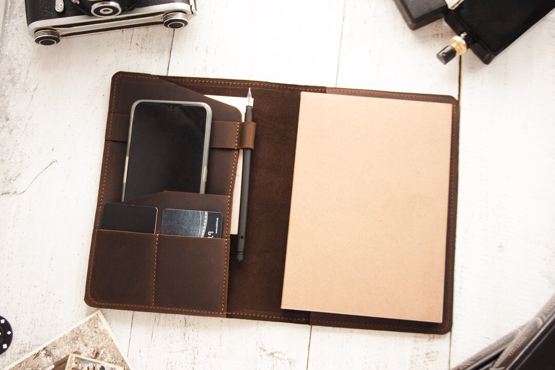 Travelers Notebook Cover Pocket,travelers Notebook Cover B6,leather ...