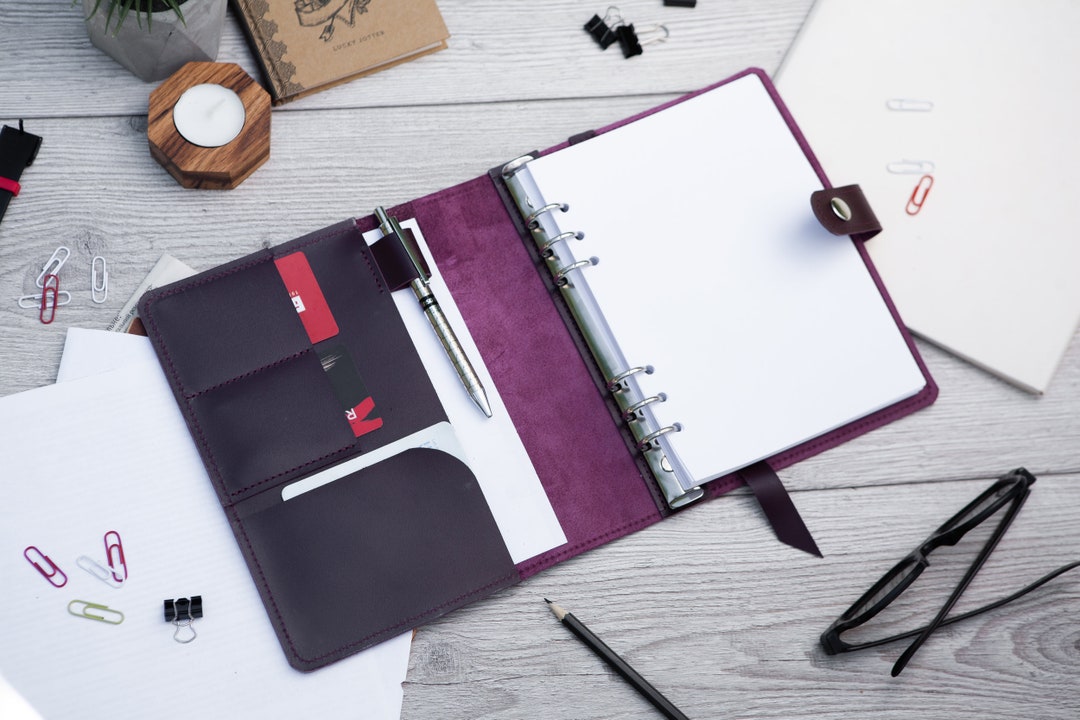 Leather Binder Personalized, Leather Binder Notebook, Leather Binder A4 ...