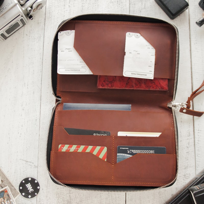 Travel Document Organizer - Etsy