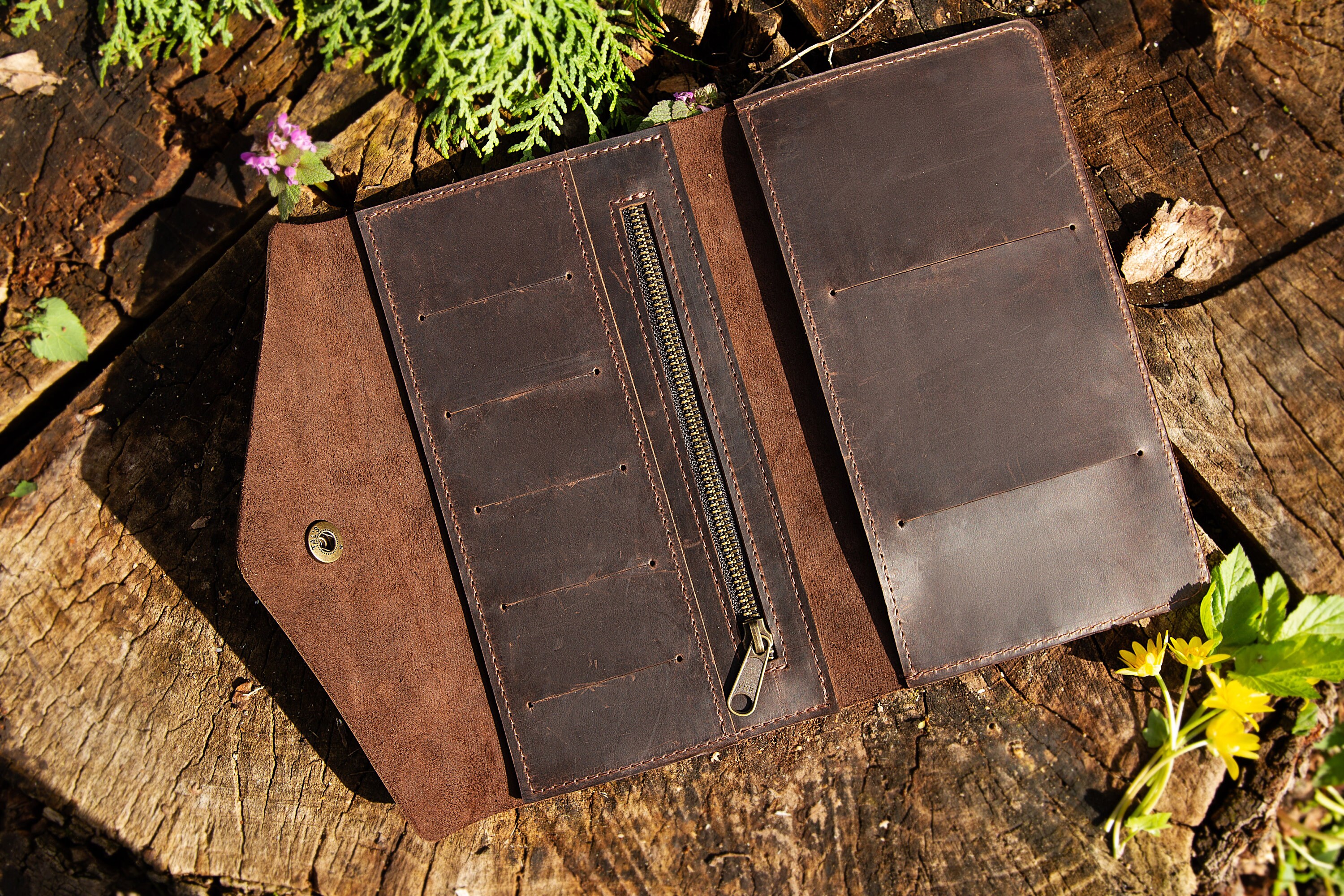 Travel Document Organizerpassport Walletcard Wallet Travel - Etsy