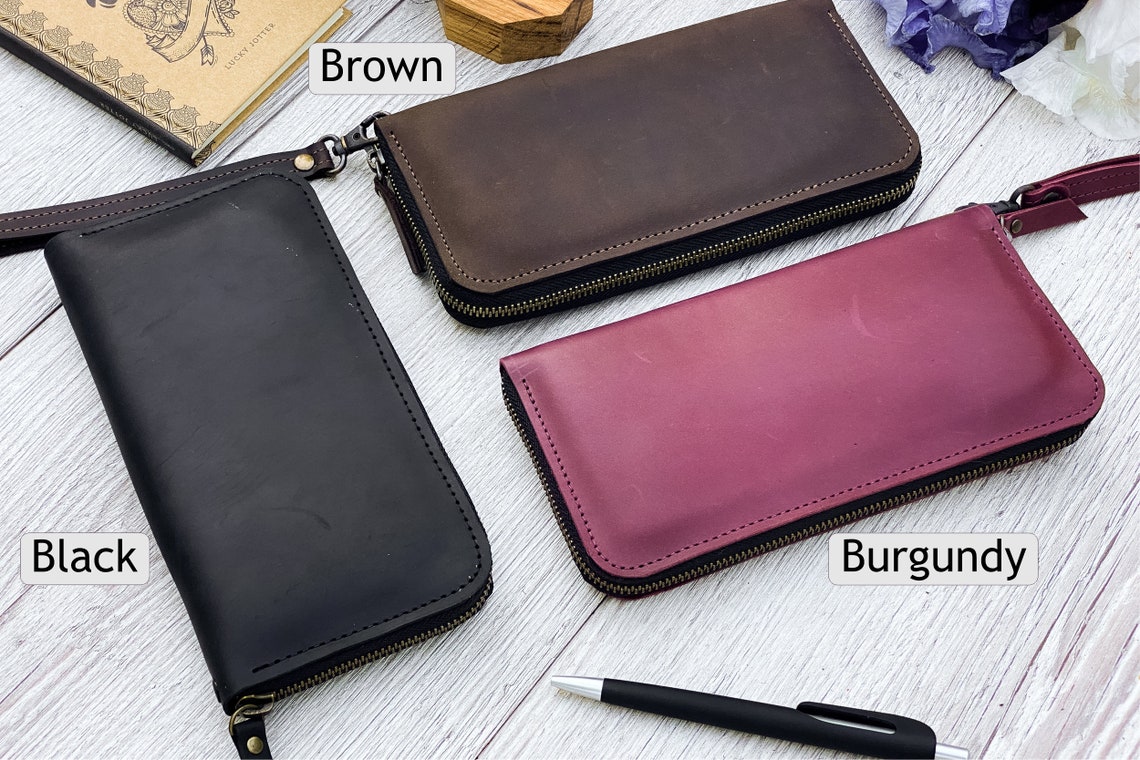 Wallet Organizertravel Organizerleather Wallet - Etsy
