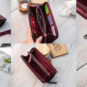 Wallet Organizer,travel Organizer,leather Wallet Women,engraved Mens ...