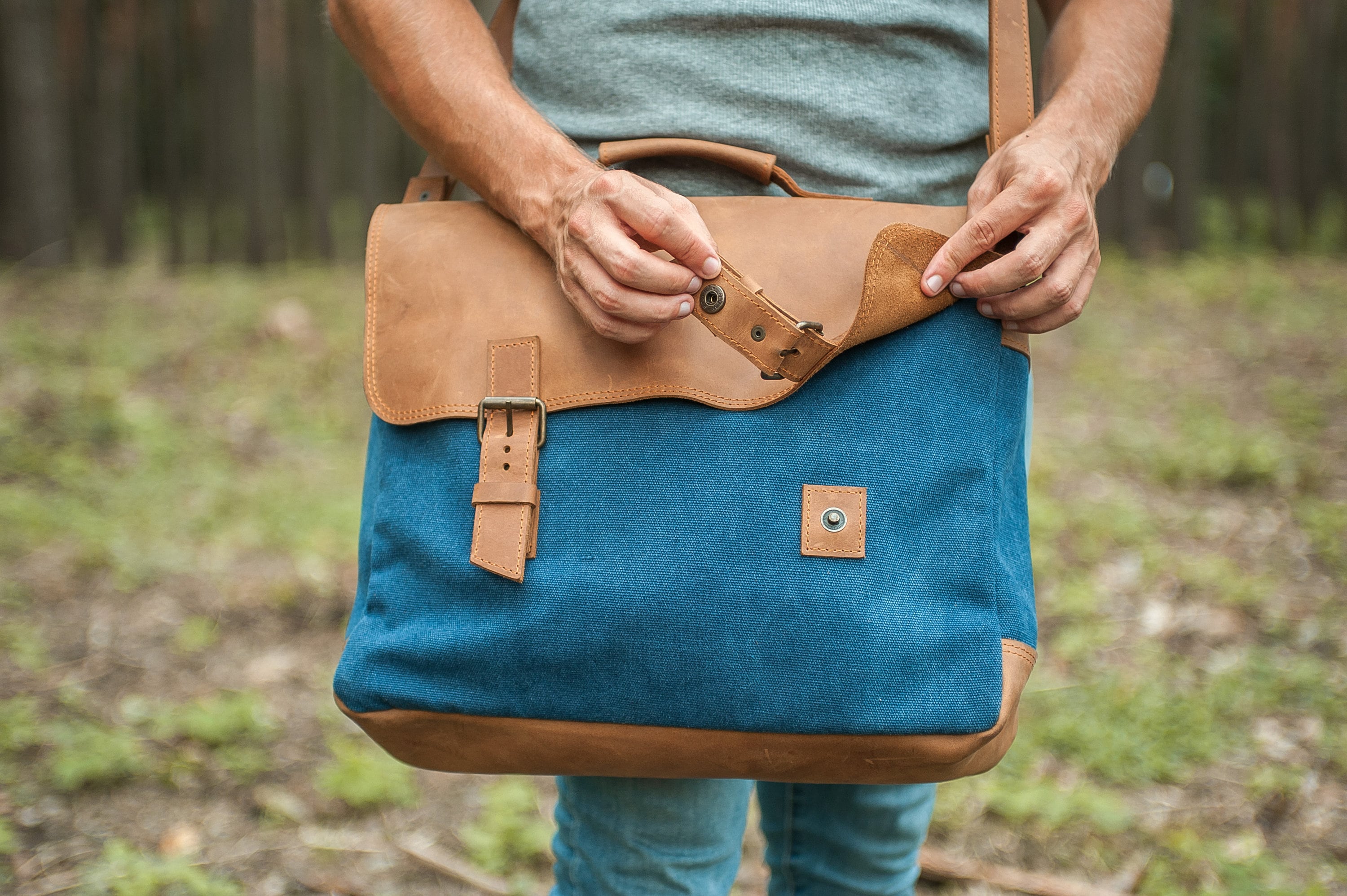 Canvas Messenger Bag for Laptop,canvas Crossbody Bag,apple Computer Bag ...