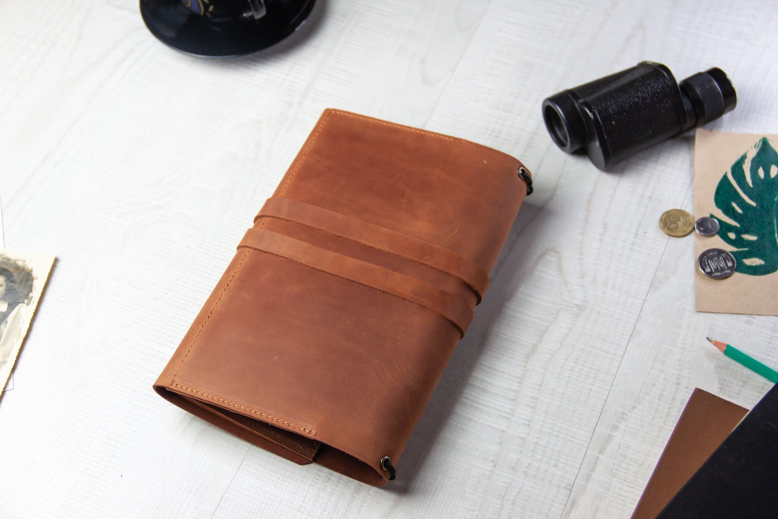 Midori Travelers Notebook Covermidori Cover A5planner Cover - Etsy