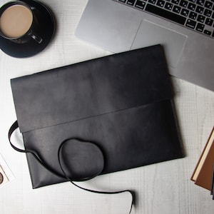 Leather Document Holder Full Grain,leather Folder A4,leather Document ...