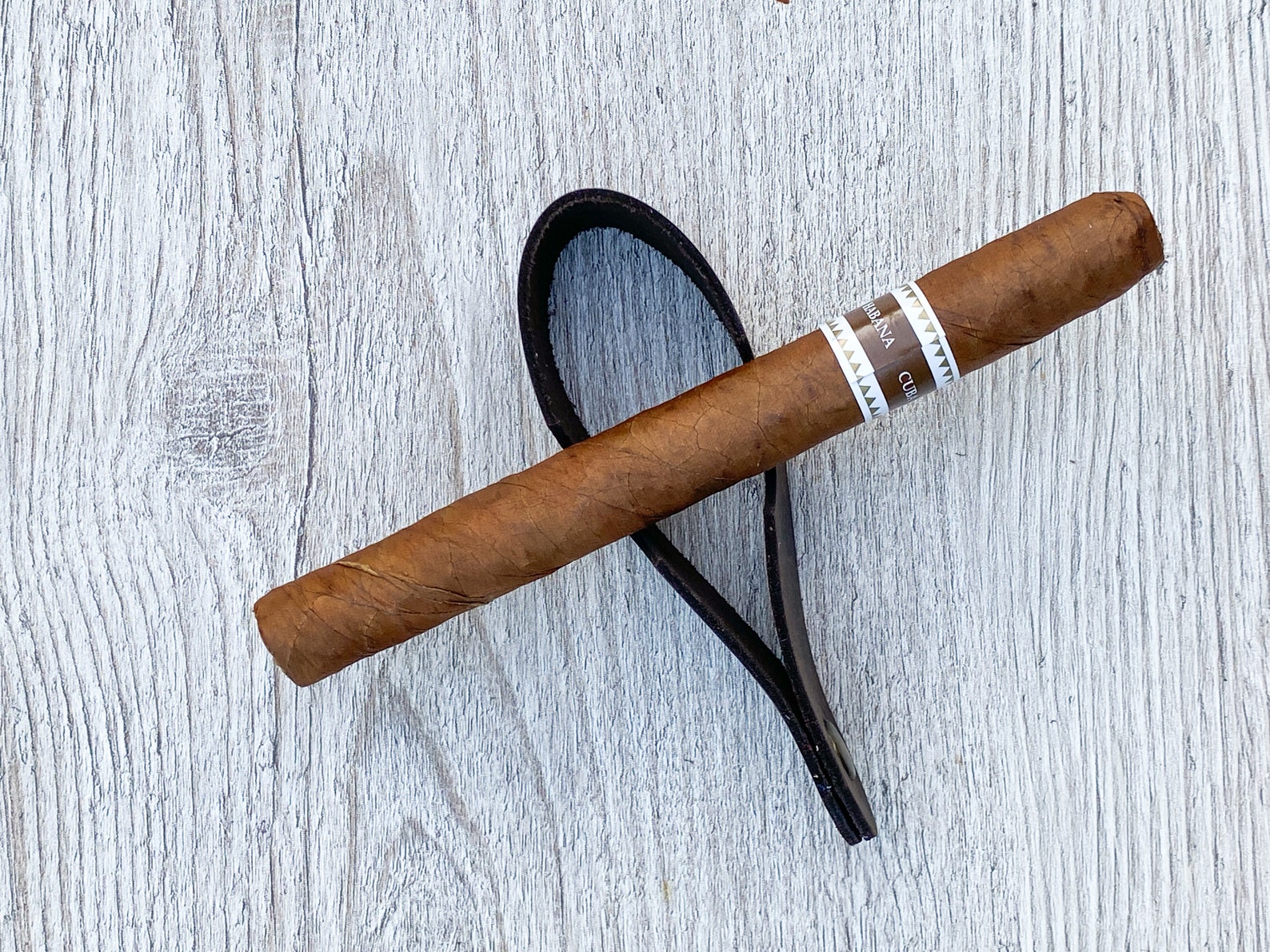 Leather Cigar Rest Custom Cigar Stand Leather Travel Cigar - Etsy