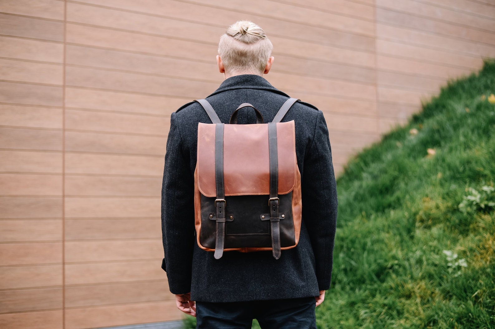 Leather Backpack,mens Backpack,rucksack,college Backpack,men Leather ...
