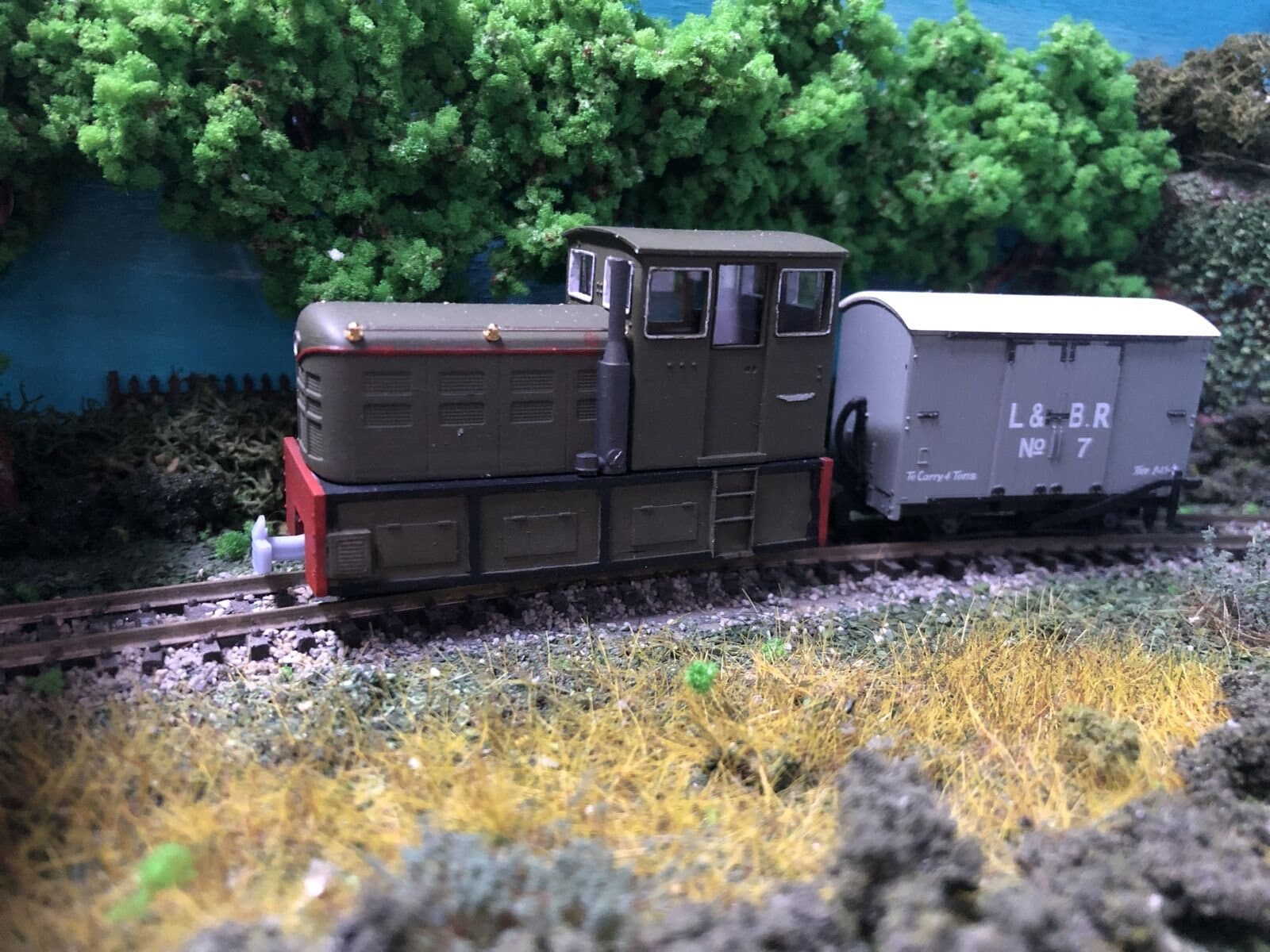 OO9/009 Fowler MFP No.4 Diesel Locomotive to Fit a Kato Chassis 11-109 ...