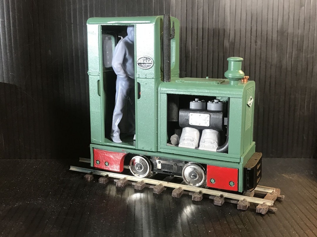 GN15 - Deutz OMZ 117 Critter - NEW - G-scale on 00 Track Using a ...