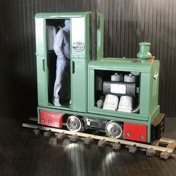 OO9/009 Andrew Barclay Doll Steam Locomotive Fits the Kato Chassis 11 ...