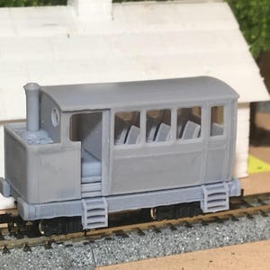 009 OO9 Steam Tram Rail Motor Locomotive ,fits Kato 105 Double Bogie ...
