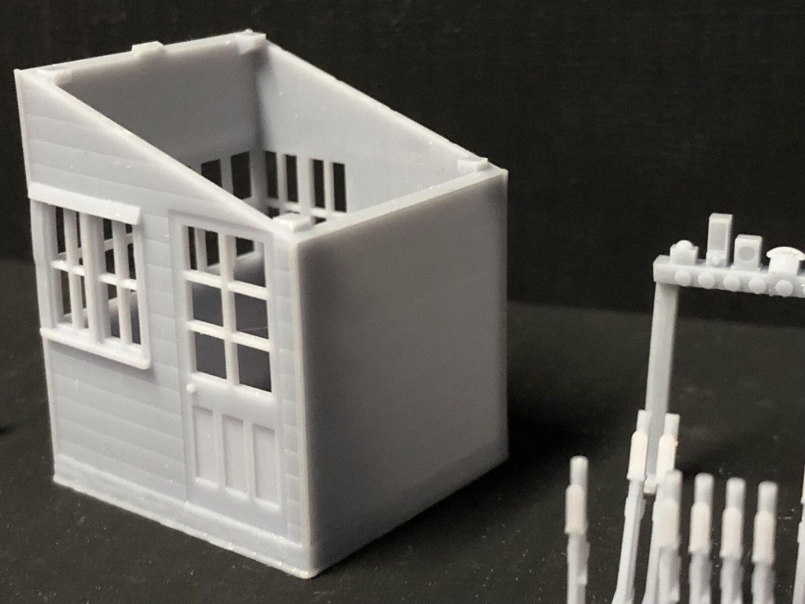 Ground Signal Box Hut With Levers and Glazing SDR - OO9/OO/HO - Etsy