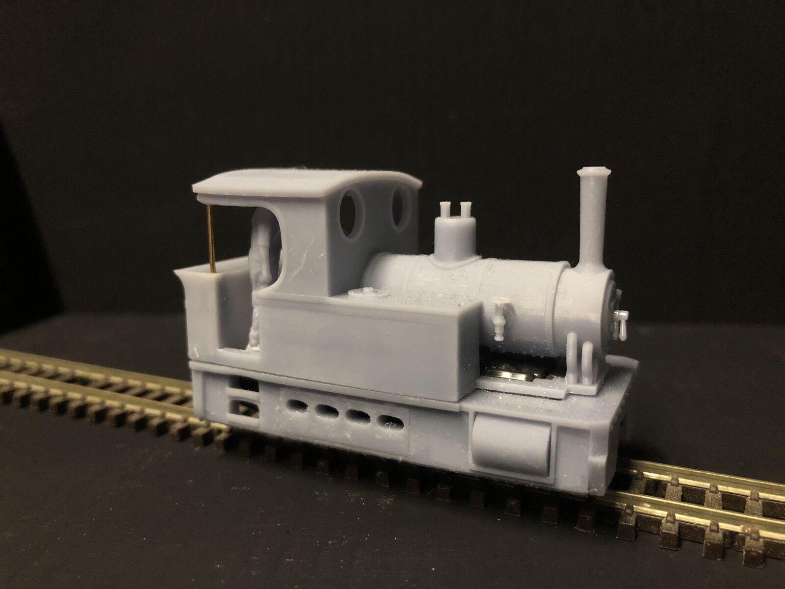 OO9/009 Andrew Barclay Doll Steam Locomotive Fits the Kato Chassis 11 ...