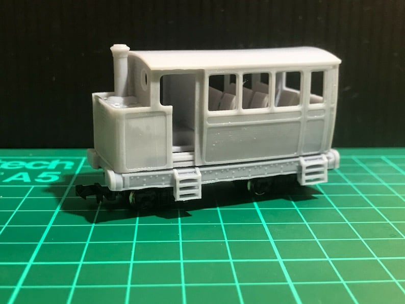 009 OO9 Steam Tram Rail Motor Locomotive ,fits Kato 105 Double Bogie ...
