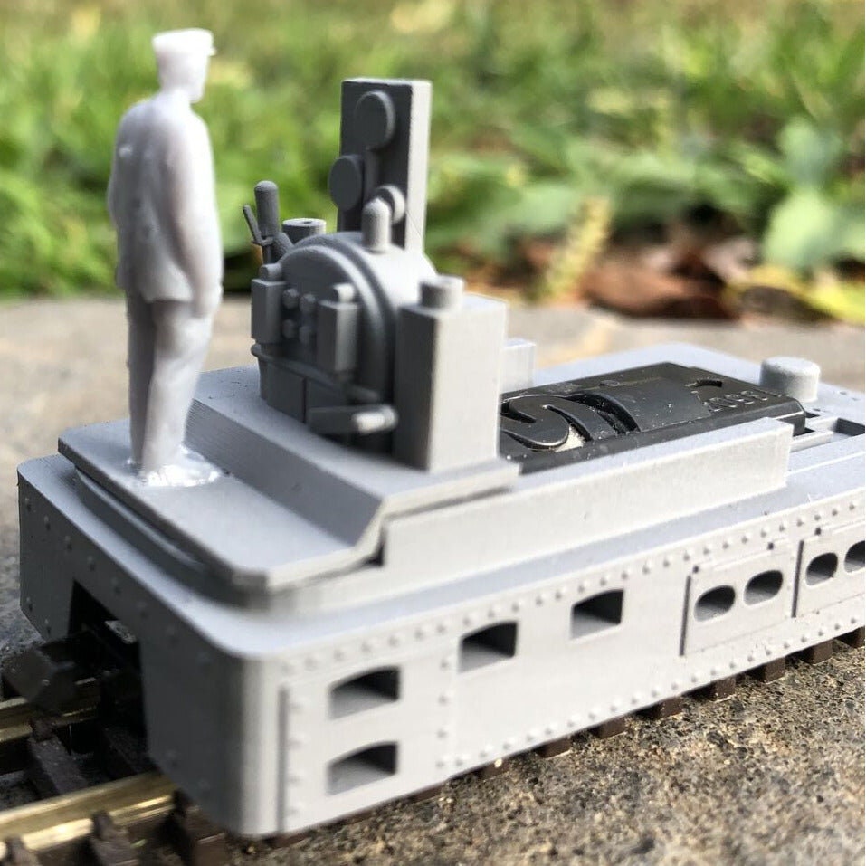 OO9/009 Steam Locomotive With Coal Bunker Fits the Kato Chassis 11-109 ...