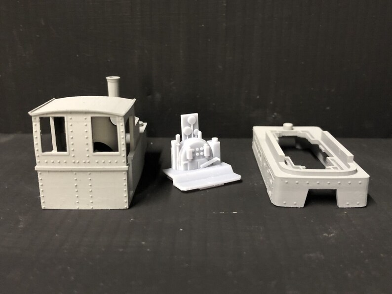 OO9/009 Steam Locomotive With Coal Bunker Fits the Kato Chassis 11-109 ...