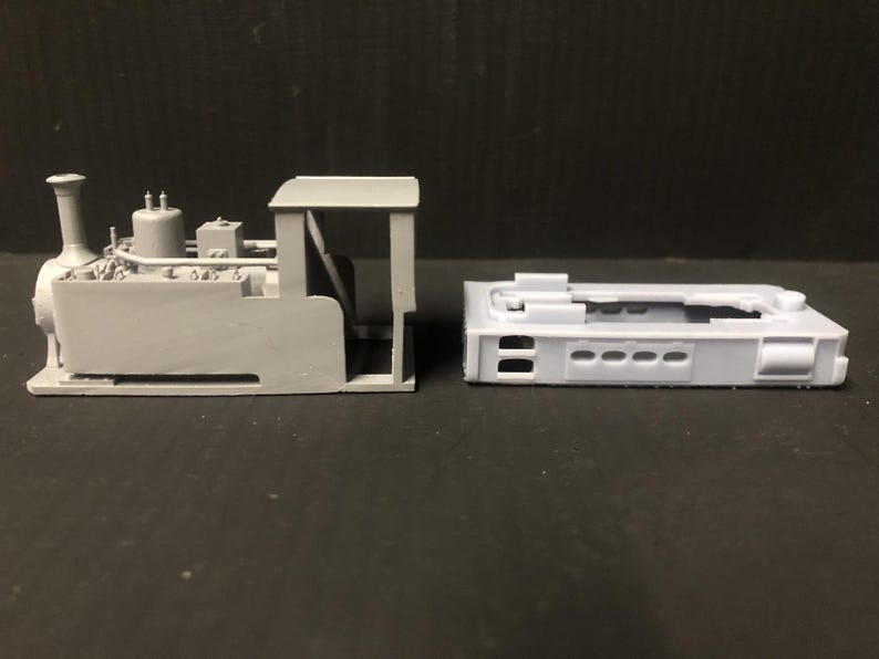 OO9/009 Tom Rolt Barclay Steam Locomotive Fits the Kato Chassis 11-109 ...