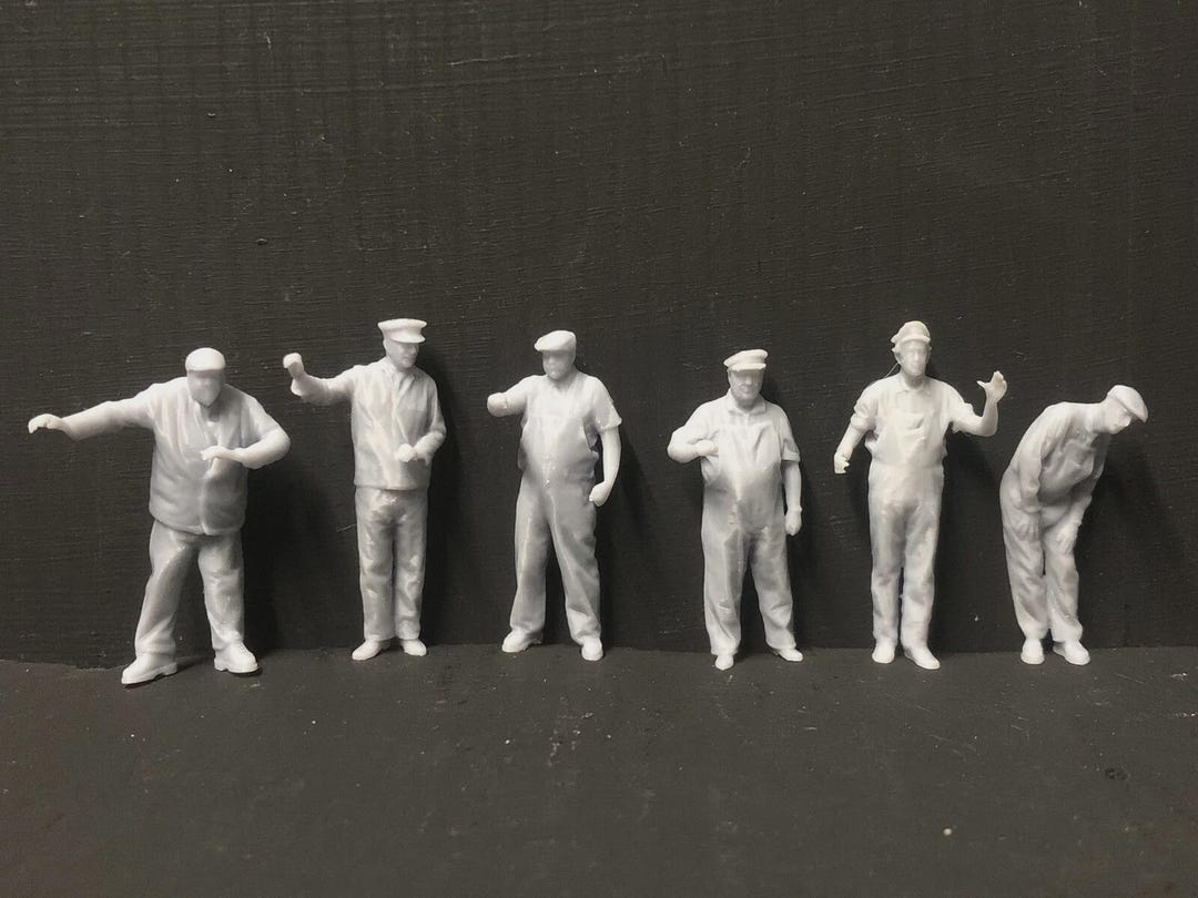 Loco Crew Multi-pack - 6 (version2) Assorted Poses -3D Scans - NG7 - O ...