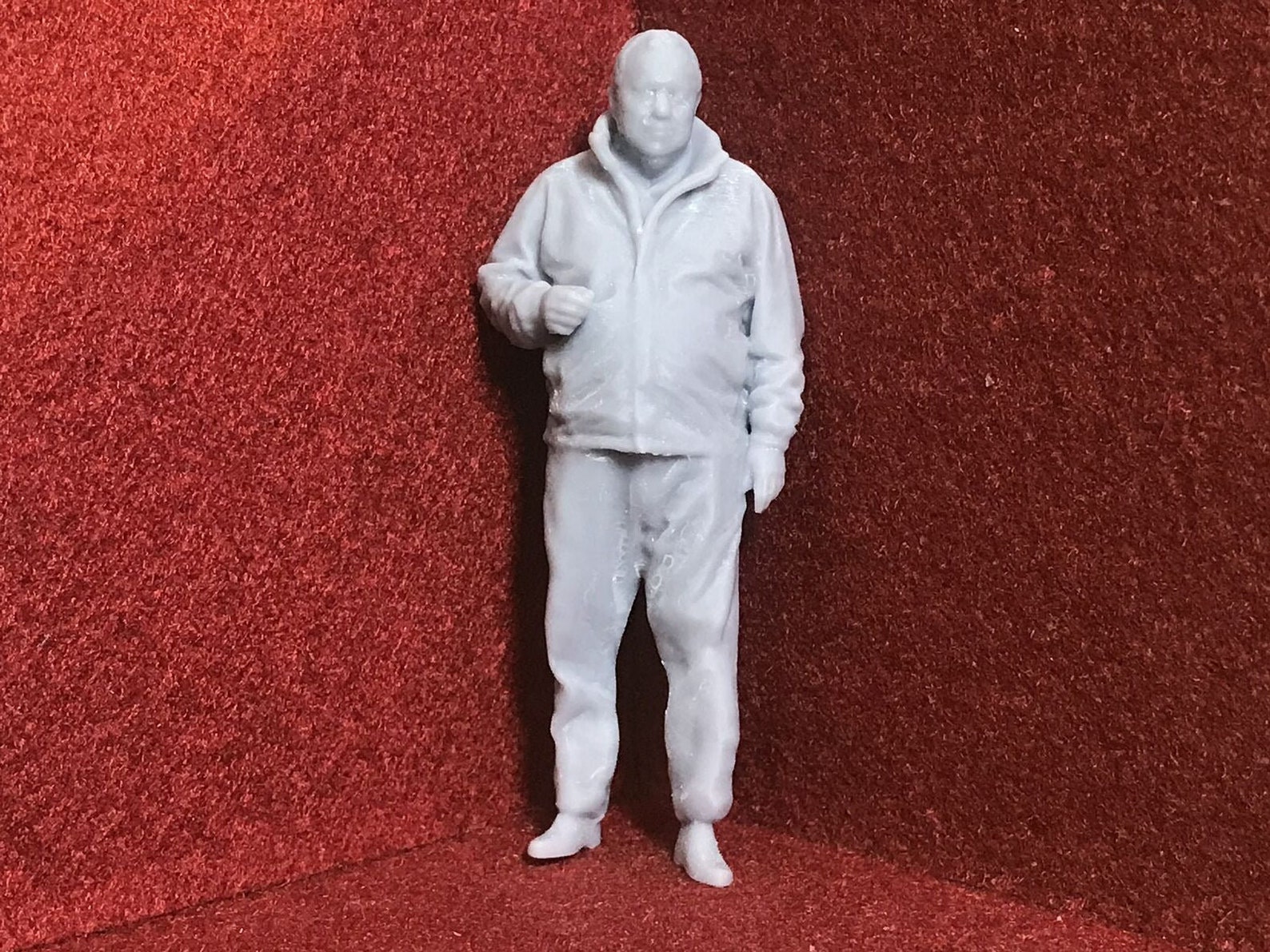 G-scale Figure Standing Around 3D Scan of a Real Person MD013 also GN15 ...