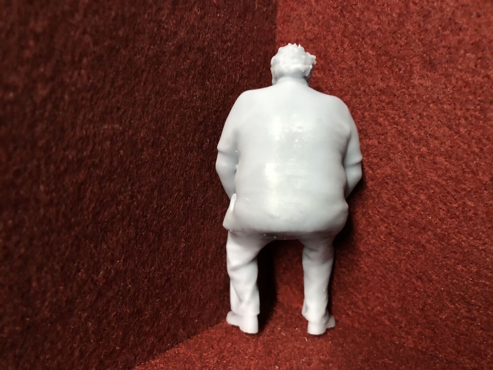 16mm Figure 3D Scan of a Seated Person - MD011 1:19 Scale & SM32 - Etsy